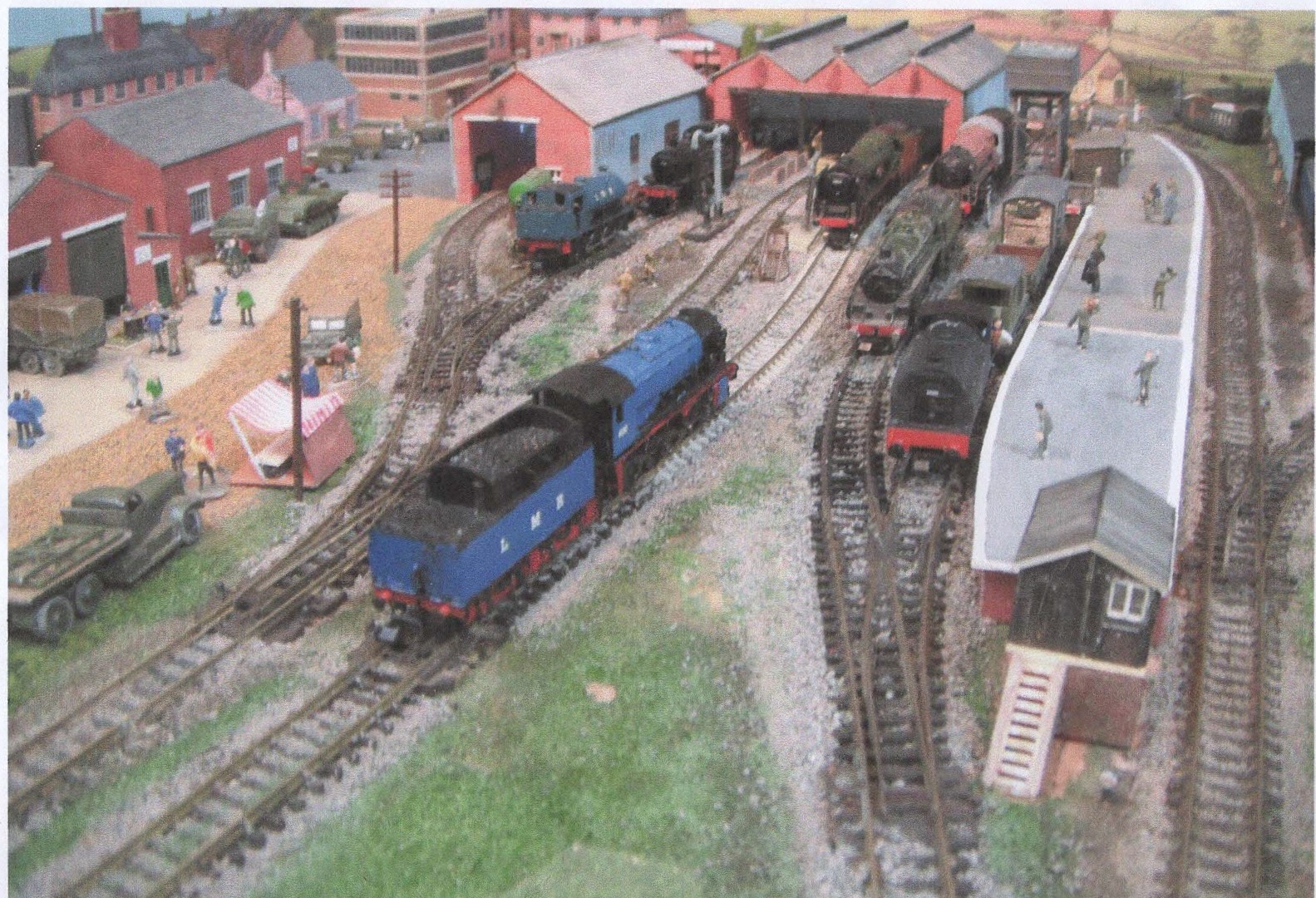 Longmoor – N Gauge Layout – Shaftesbury and Gillingham Railway Society
